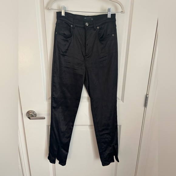 ASOS | Pants & Jumpsuits | Asos Design Satin Look Pants | Poshmark
